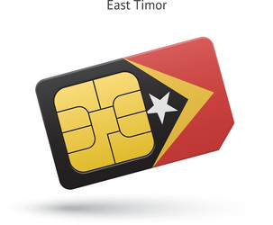 Flags of cameroon and east timor on a white Vector Image