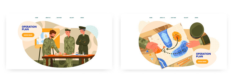 Operation Plan Vector Images (over 3,700)