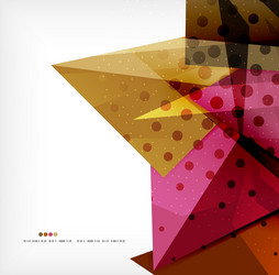 Abstract sharp angles background Royalty Free Vector Image