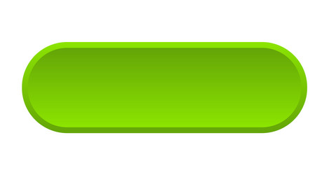 Blank button square green push Royalty Free Vector Image
