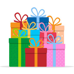 Gift Box Stack Vector Images (over 2,800)