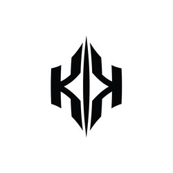 Kk Monogram Logo Vector Images (over 1,600)