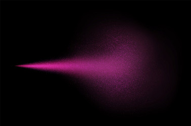 Pink spray mist with glitter particles fashion Vector Image