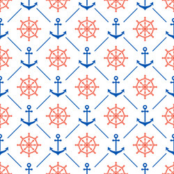 Anchor and rudder Royalty Free Vector Image - VectorStock