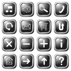 Square Buttons Vector Images (over 350,000)