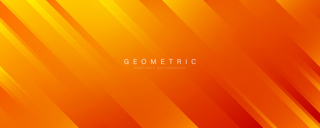 Abstract orange background with diagonal stripes Vector Image