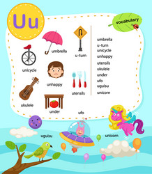 Alphabet cards background Royalty Free Vector Image