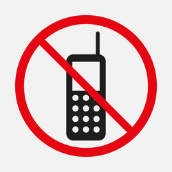 Mobile not Allowed Vector Images (over 1,000)