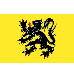 Flag of celle in lower saxony germany Royalty Free Vector