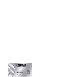 Silver black business card template psd Royalty Free Vector