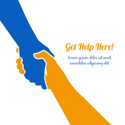 Hand gesture ok sign design element can be used Vector Image