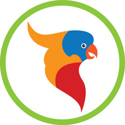 Parrot Logos Vector Images within Design Elements (over 1,200)