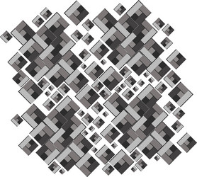 Square rotate 45 degrees on white background Vector Image