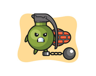 Cartoon mascot of toothpaste as a police Vector Image