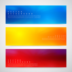 Flyer template header design Royalty Free Vector Image