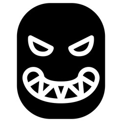 Angry face icon Royalty Free Vector Image - VectorStock