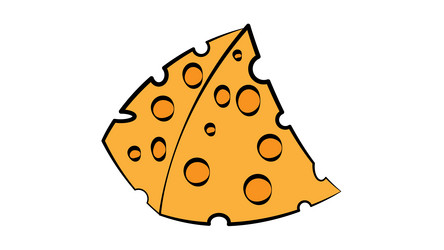 Cartoon Cheddar Cheese Vector Images (over 3,100)