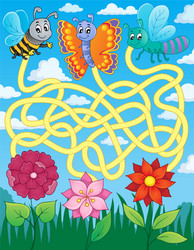 Maze Mazes Butterfly Vector Images (over 210)