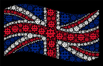 England Flag Funny Vector Images (over 180)
