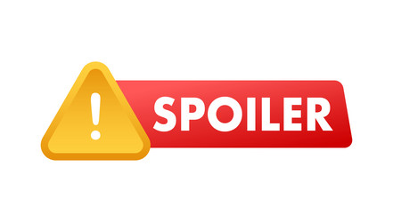 Spoiler alert rubber stamp Royalty Free Vector Image