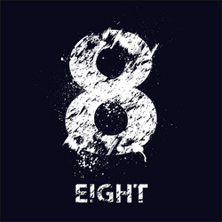 Number Graffiti 8 Vector Images (over 160)