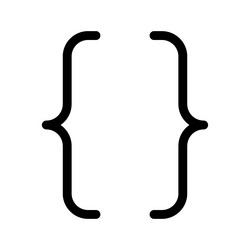 Brackets Symbol Vector Images (over 4,900)
