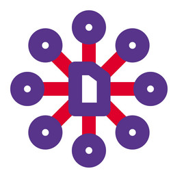 Identification of host networks through mapping Vector Image