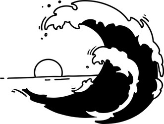 Simple Ocean Wave Vector Images (over 22,000)