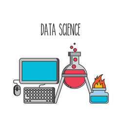 Science lab design Royalty Free Vector Image - VectorStock