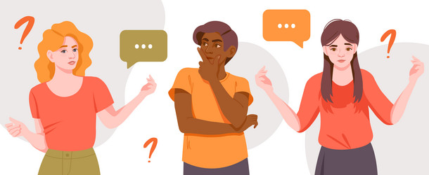 People Asking Vector Images (over 8,300)