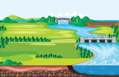 Dam Drawing Vector Images (over 350)