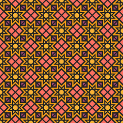 Asian geometric pattern Royalty Free Vector Image