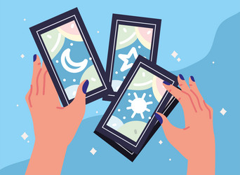 Tarot Hands Vector Images (over 4,000)