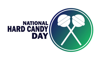 National hard candy day Royalty Free Vector Image