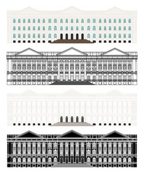 Rotating building in curitiba brazil Royalty Free Vector