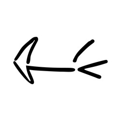 Next direction - arrow icon Royalty Free Vector Image