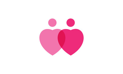 Double Heart Shape Vector Images (over 550)