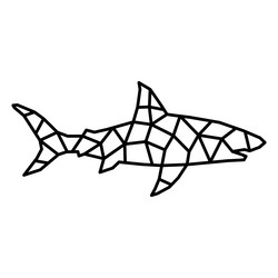 Polygon Shark Vector Images (over 210)
