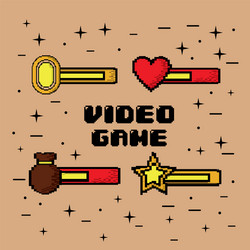 Life Bar Game Vector Images (over 1,200)