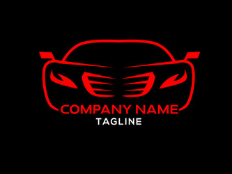 Creative car logo icon design s Royalty Free Vector Image