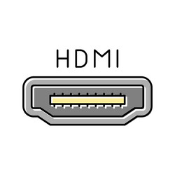 Hdmi Port Symbol Vector Images (over 630)