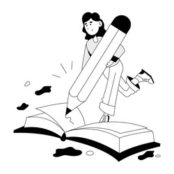 Student singing Royalty Free Vector Image - VectorStock