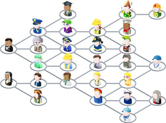 People Network Vector Images (over 250,000)