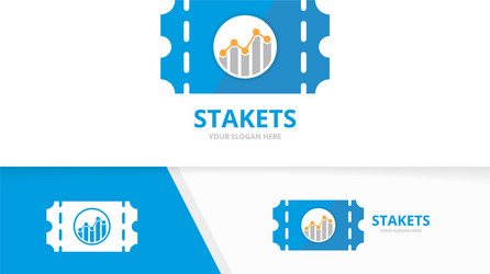 Ticket logo Royalty Free Vector Image - VectorStock