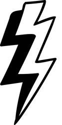 80s Lightning Bolt Vector Images (82)