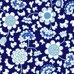 Blue China Pattern Vector Images (over 6,300)