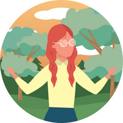Human woman body cartoon Royalty Free Vector Image