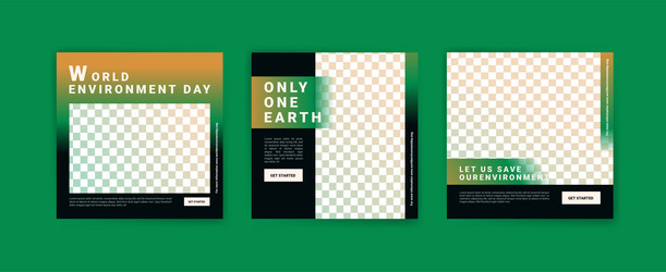 World environment day education and campaigns Vector Image