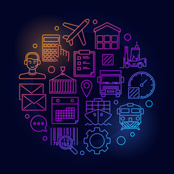 Logistics Vector Images (over 150,000)