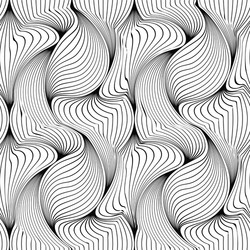 Abstract braid seamless pattern Royalty Free Vector Image